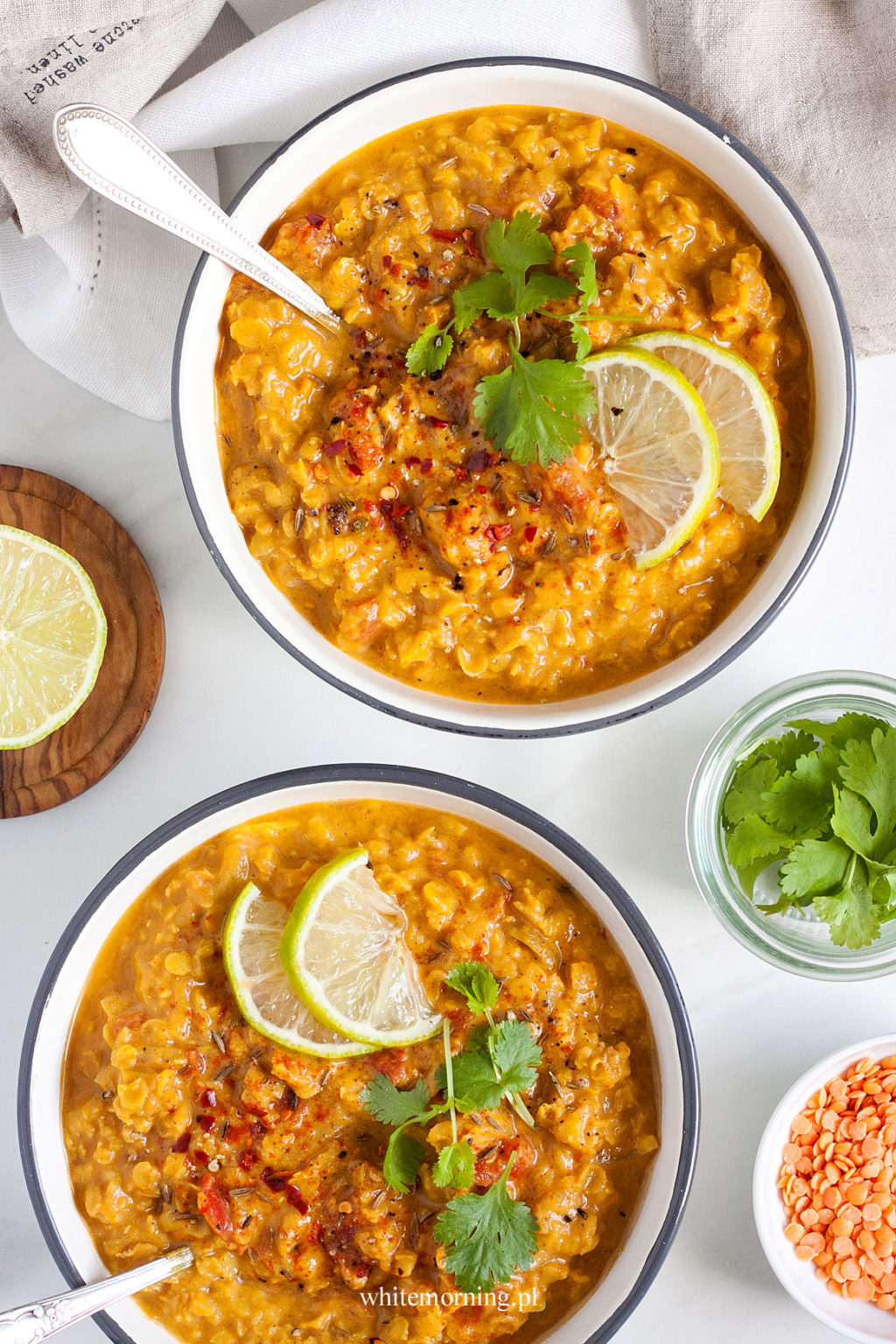 Indyjska zupa dahl - WHITE MORNING